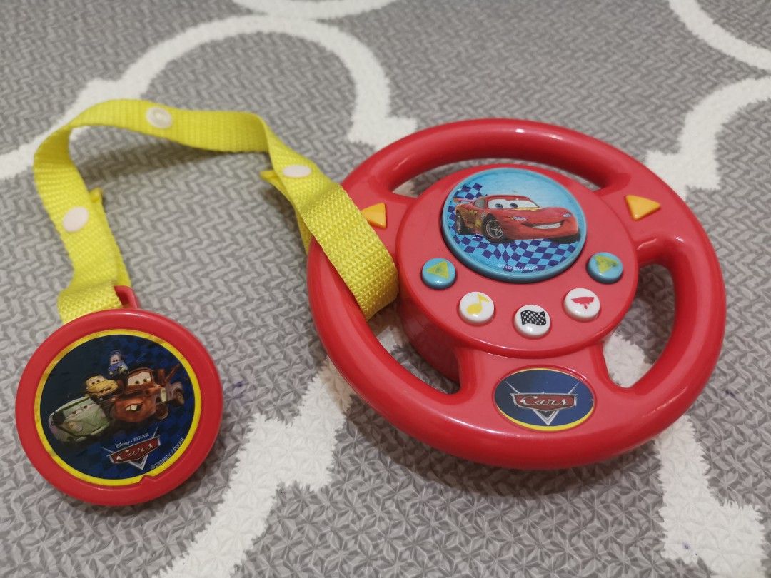 Disney Pixar Car Steering Wheel Clip On toy, Hobbies & Toys, Toys ...