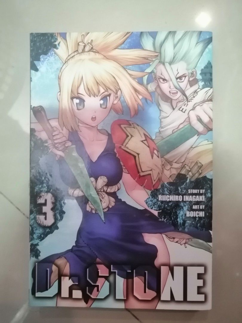 DR STONE COMIC MANGA BY BOICHI VOLUME 3, Hobbies & Toys, Books ...