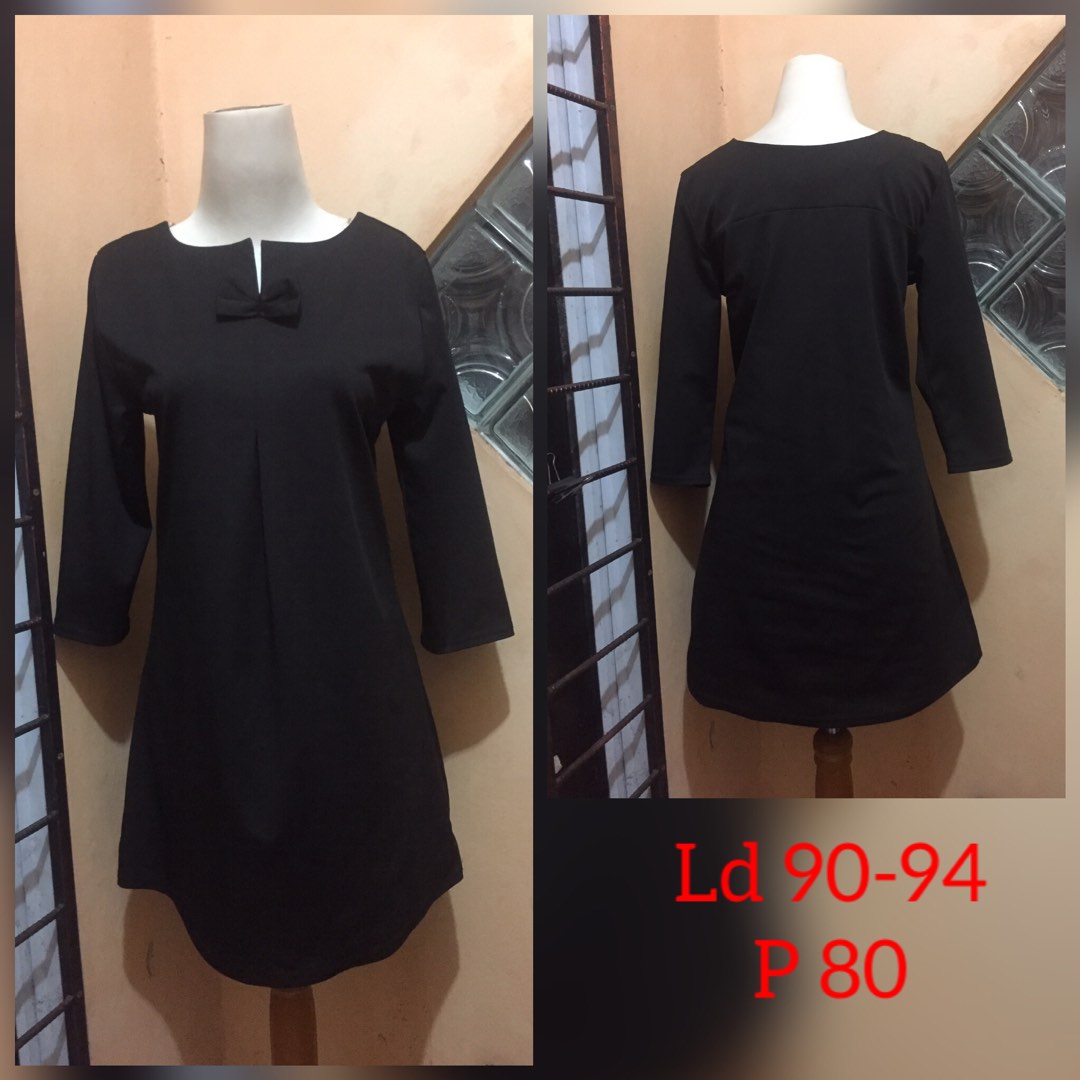 Dres hitam Pita, Fesyen Wanita, Pakaian Wanita, Gaun & Rok di Carousell