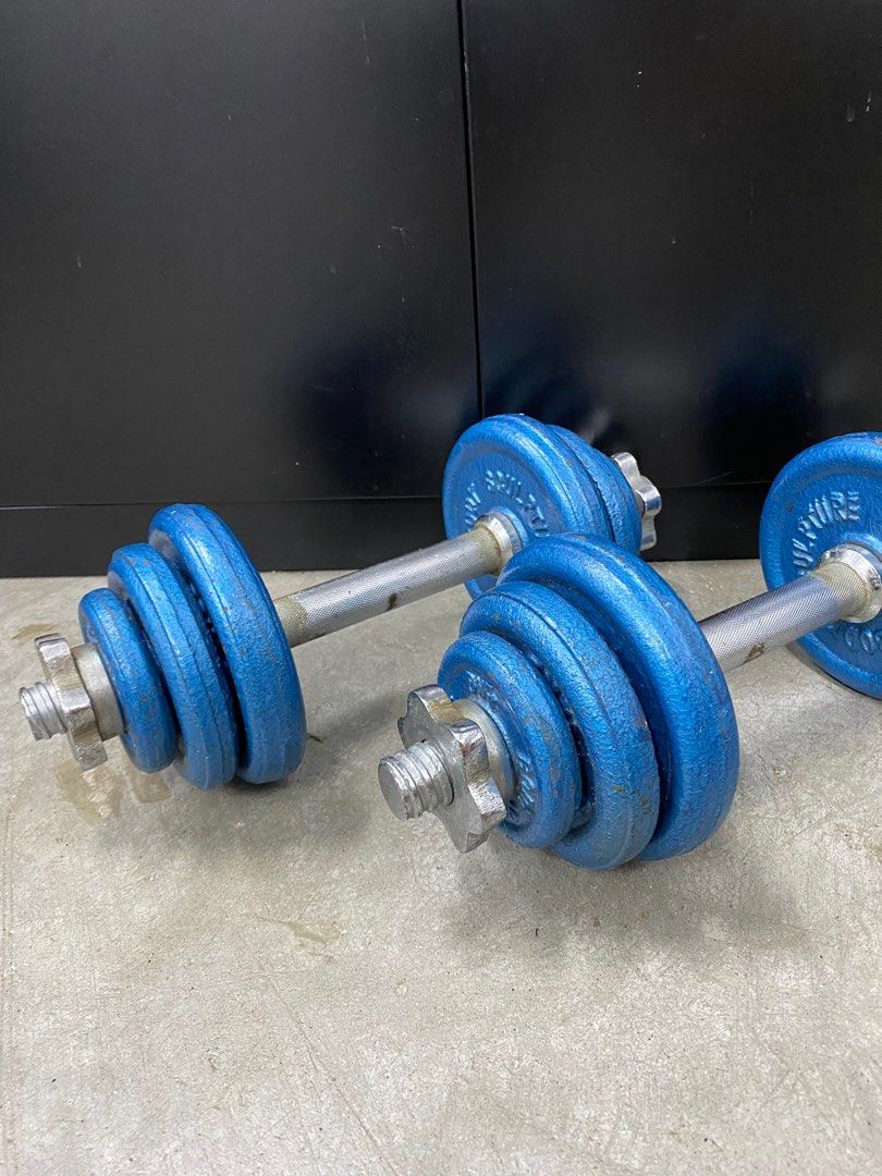 Dumbbell Set, Sports Equipment, Exercise & Fitness, Weights & Dumbbells ...
