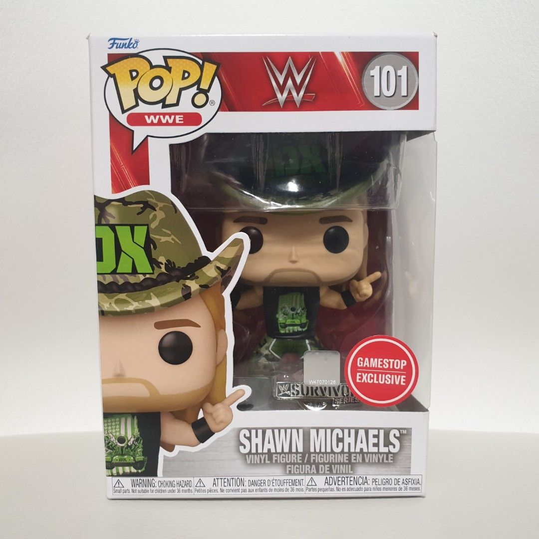 DX SHAWN MICHAELS WWE Gamestop Exclusive Funko Pop, Hobbies & Toys ...