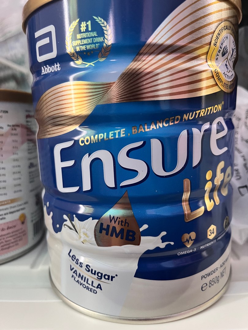 Ensure Vannilla Milk Powder, Health & Nutrition, Health Supplements ...