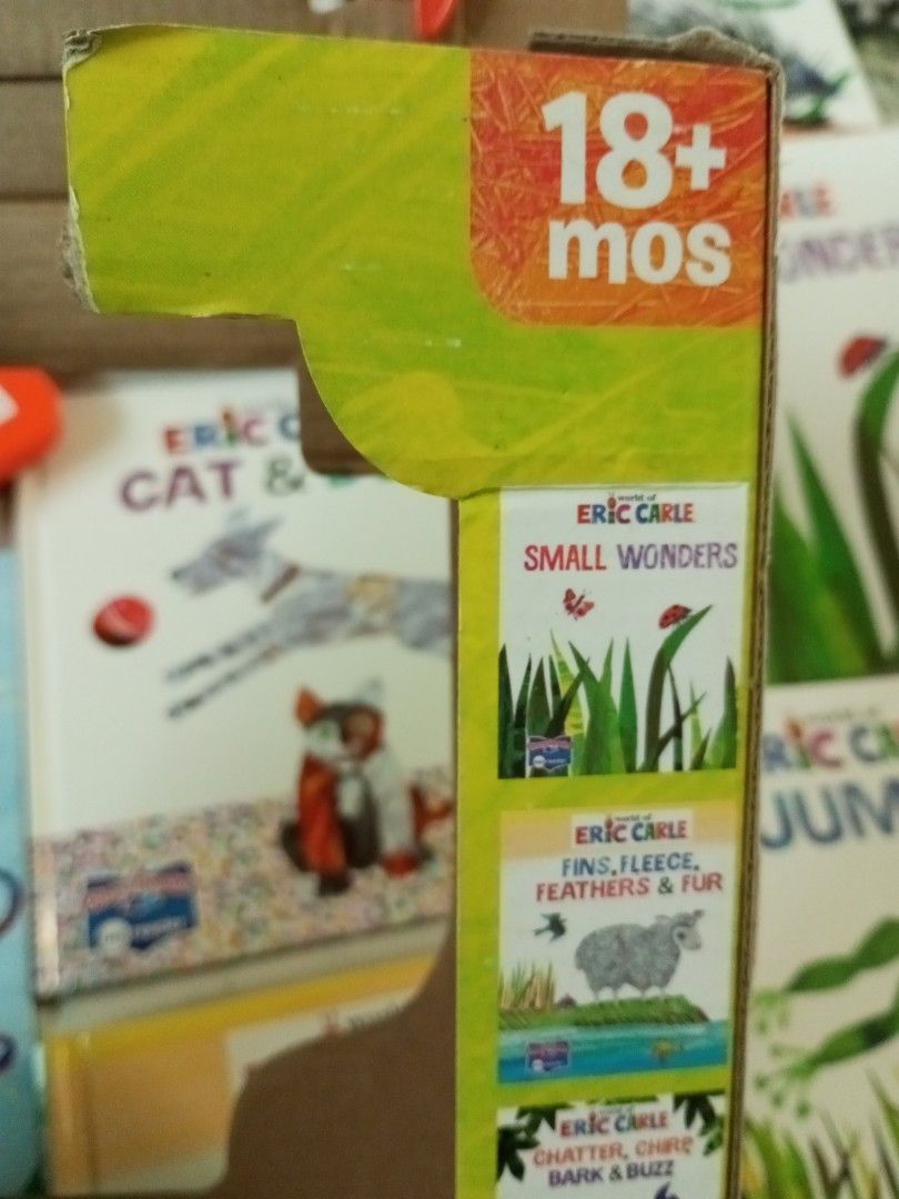 Eric Carle Electronic Reader (Story Reader mereader) 8 Books Library ...