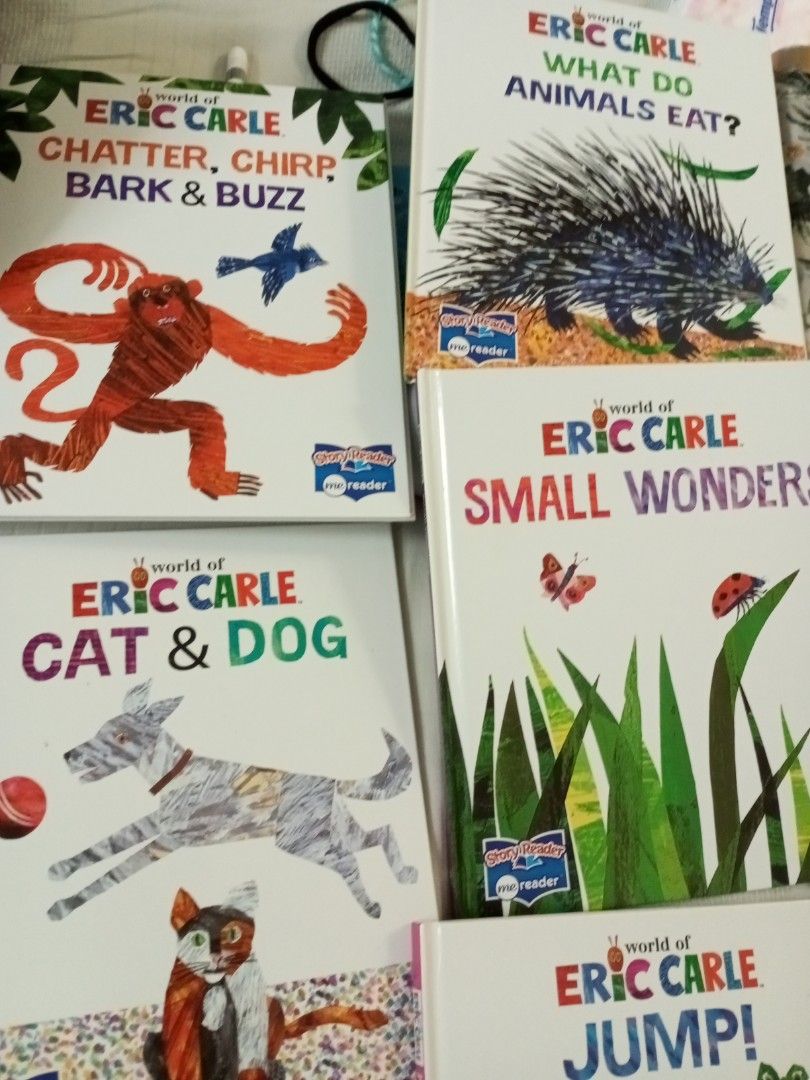 Eric Carle Electronic Reader (Story Reader mereader) 8 Books Library ...