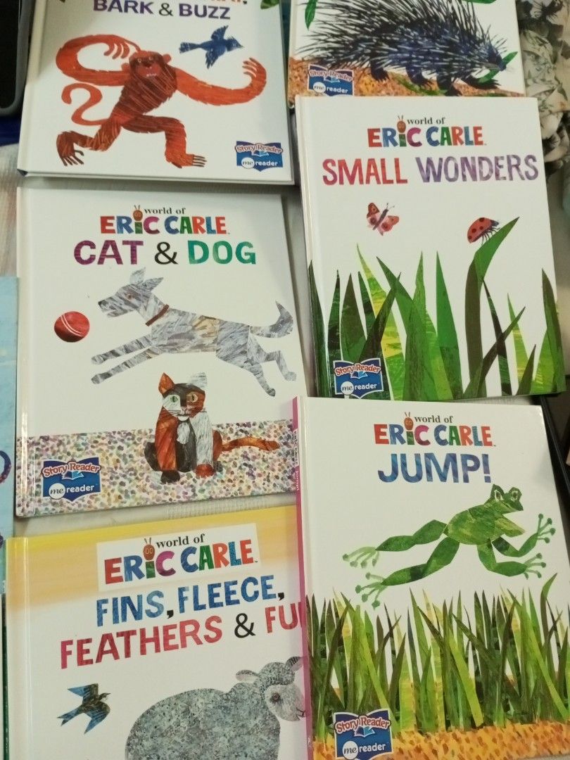 Eric Carle Electronic Reader (Story Reader mereader) 8 Books Library ...