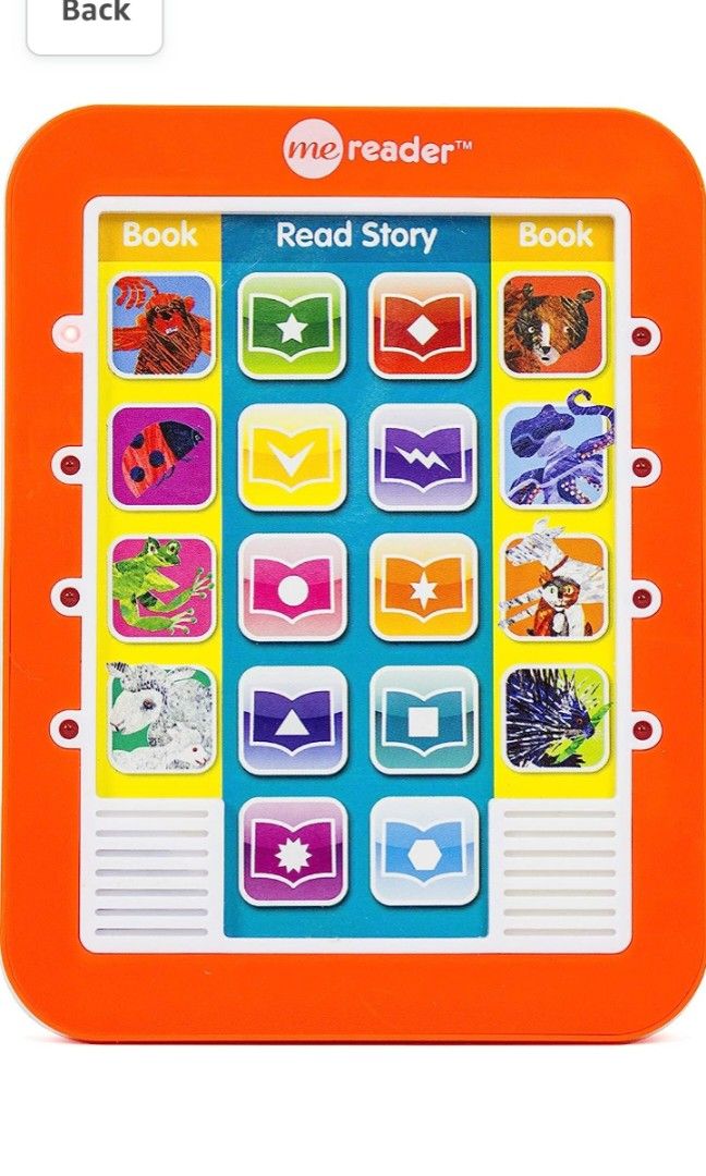 Eric Carle Electronic Reader (Story Reader mereader) 8 Books Library ...