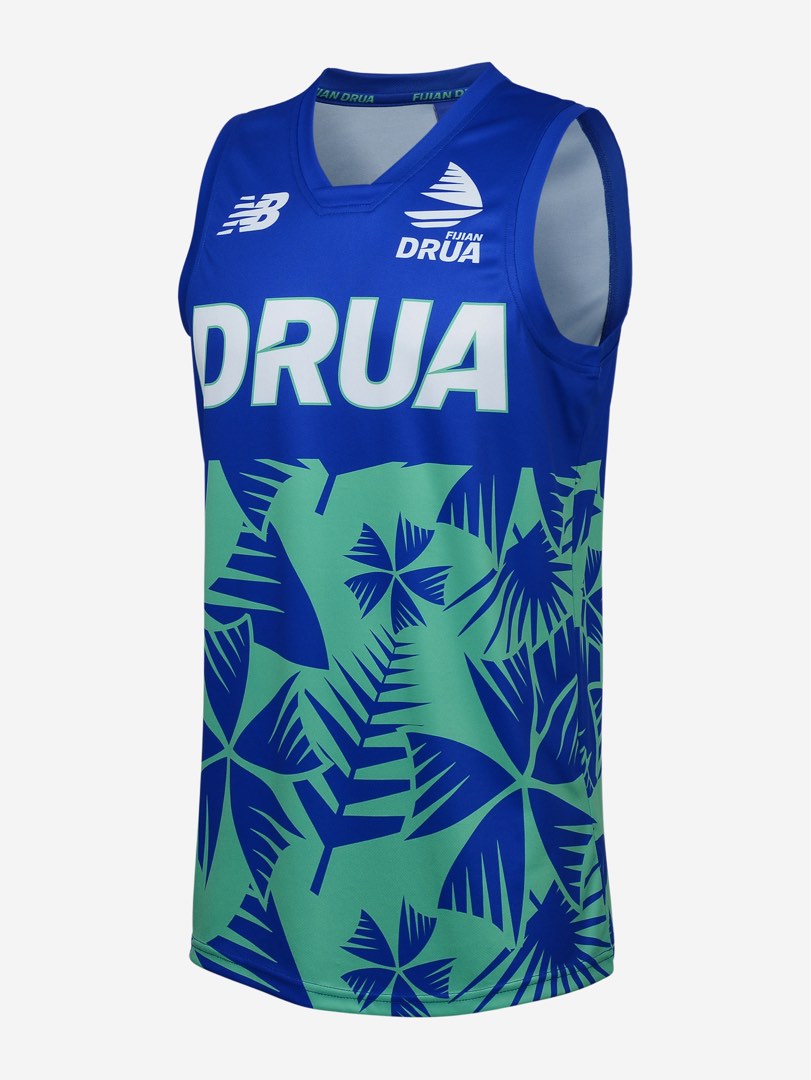 Fiji Drua Rugby Singlet, Men's Fashion, Activewear on Carousell