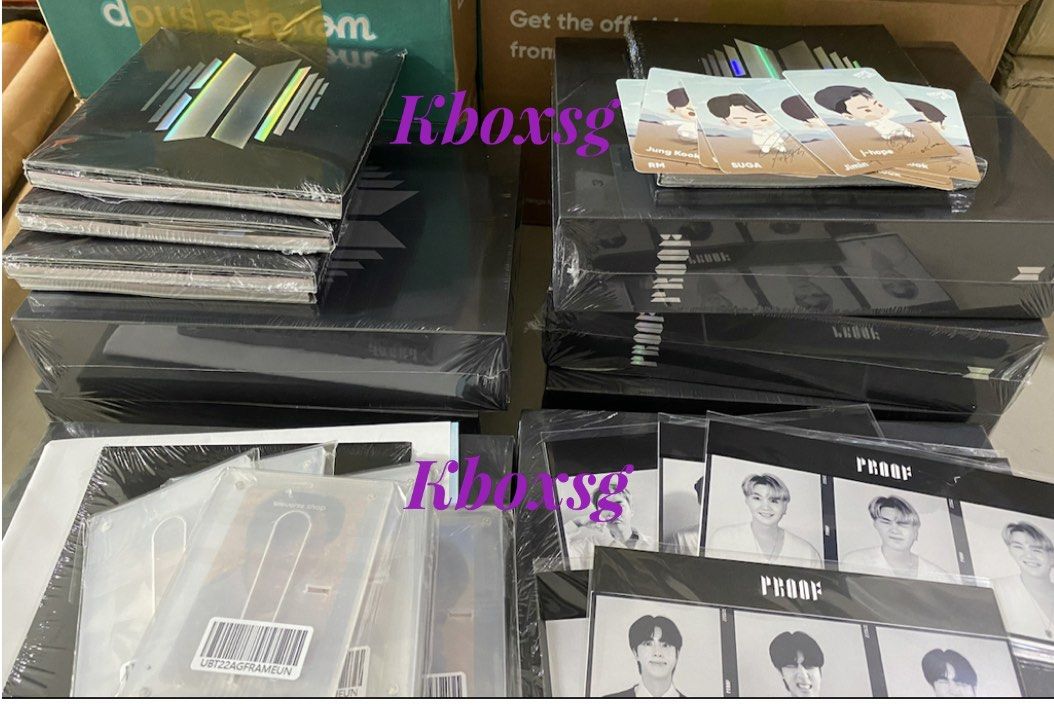 (FIRST PRESSED) BTS PROOF STANDARD EDITION/ BTS PROOF CONPACT EDITION/ BTS PROOF IN THE SEOM ...
