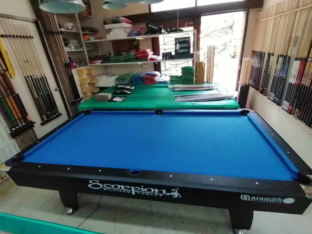 FOR SALE 4x8 FT MDF SCORPION BILLIARD TABLE, Sports Equipment, Sports ...