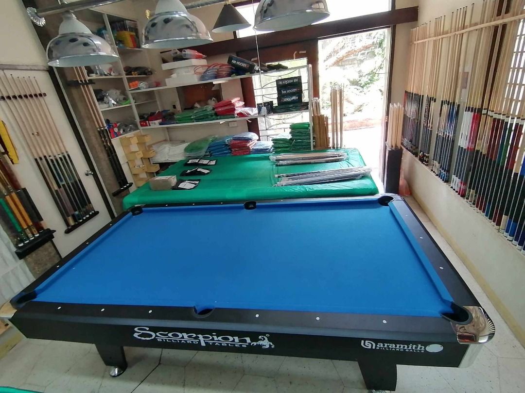 FOR SALE 4x8 FT MDF SCORPION BILLIARD TABLE, Sports Equipment, Sports ...