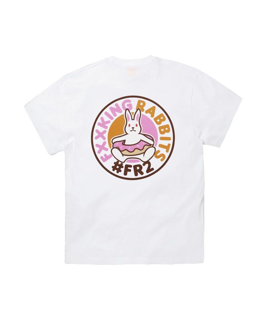 FR2 RABBIT DONUT TEE, Men's Fashion, Tops & Sets, Tshirts & Polo Shirts ...