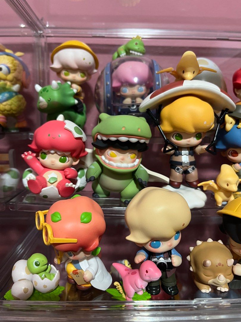 FULL SET WITH SECRET OW OW Popmart Dimoo Jurassic, Hobbies & Toys, Toys ...