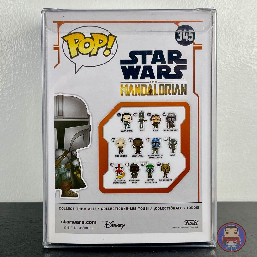 Funko Pop Star Wars - The Mandalorian (Chrome) Special Edition on Carousell