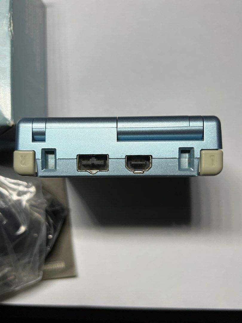 Gameboy Advance SP Arctic Blue/Turquiose, Complete in Box with all ...