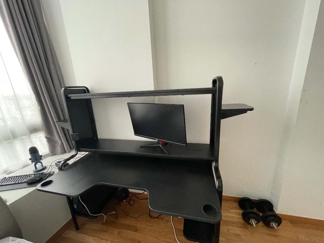 Gaming Desk from IKEA, Furniture & Home Living, Furniture, Other Home ...