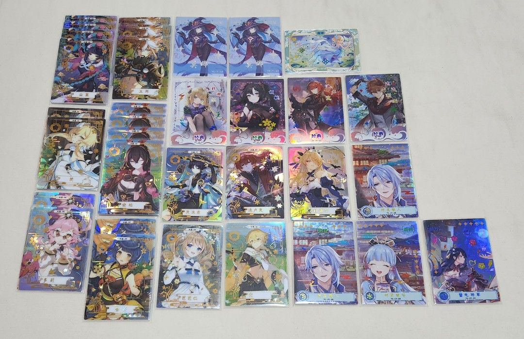 Genshin Impact CCG Cards, Hobbies & Toys, Toys & Games on Carousell
