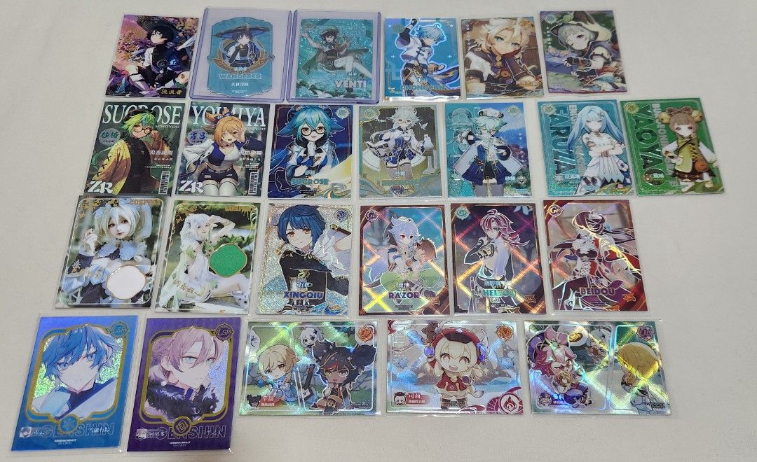 Genshin Impact CCG Cards, Hobbies & Toys, Toys & Games on Carousell