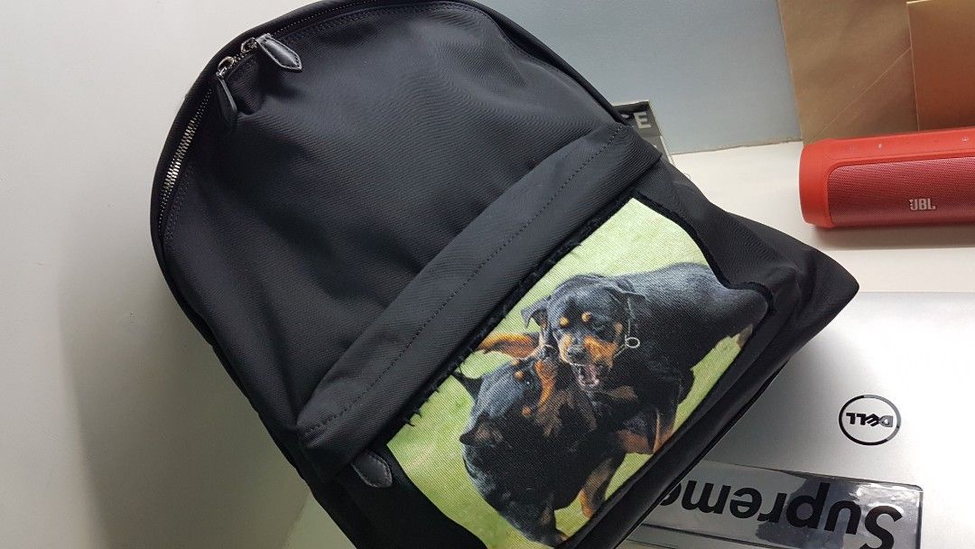 Givenchy Fighting Rottweiler Backpack on Carousell
