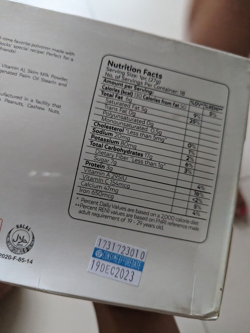 Goldilocks Assorted & Classic Polvoron box, Food & Drinks, Local Eats ...