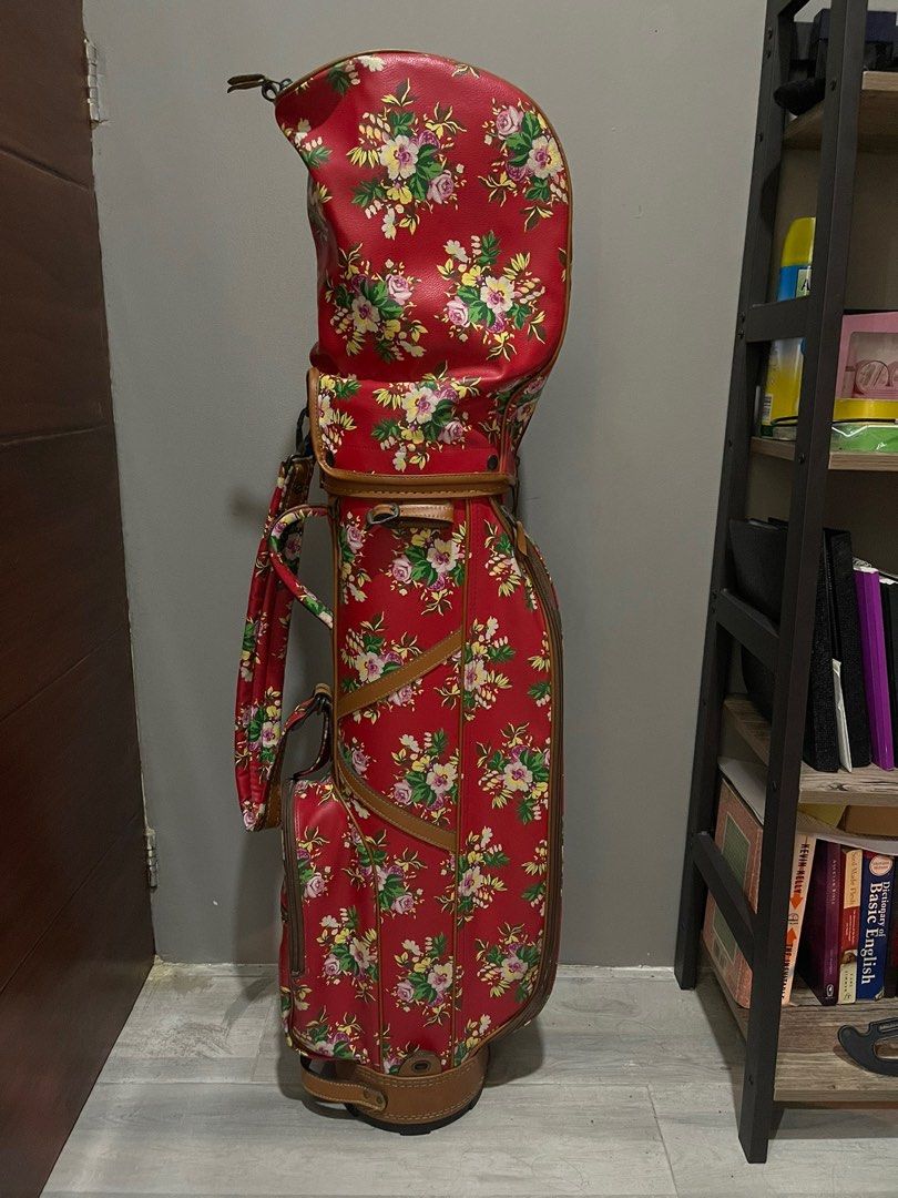 GOLF SET (FLORAL GOLF BAG) on Carousell
