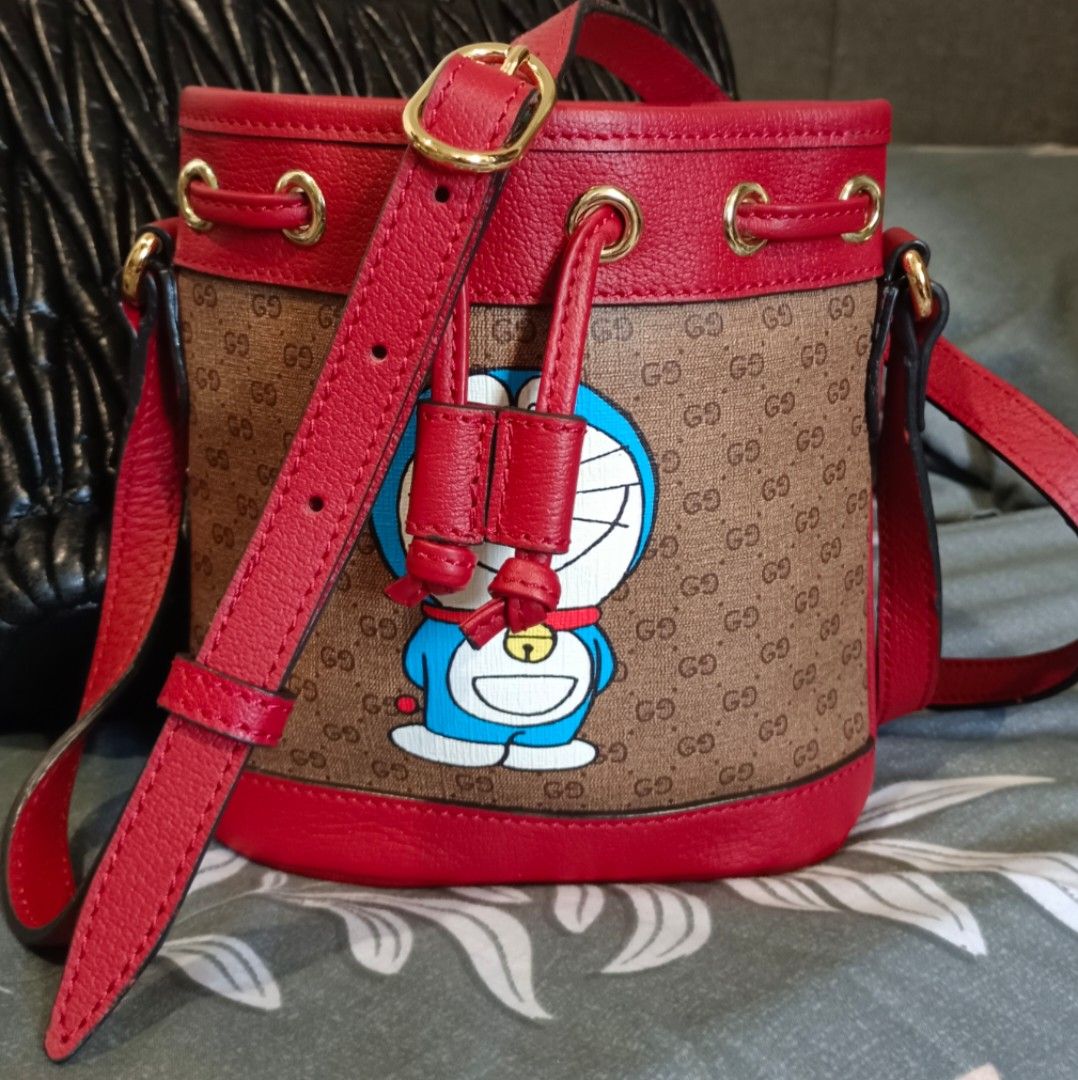 GUCCI DORAEMON MINI, Luxury, Bags & Wallets on Carousell