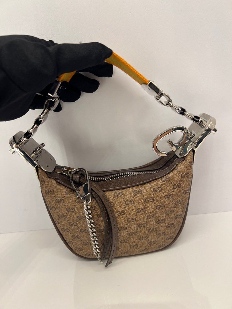 Gucci Nano Hobo Bag with Strap, Luxury, Bags & Wallets on Carousell