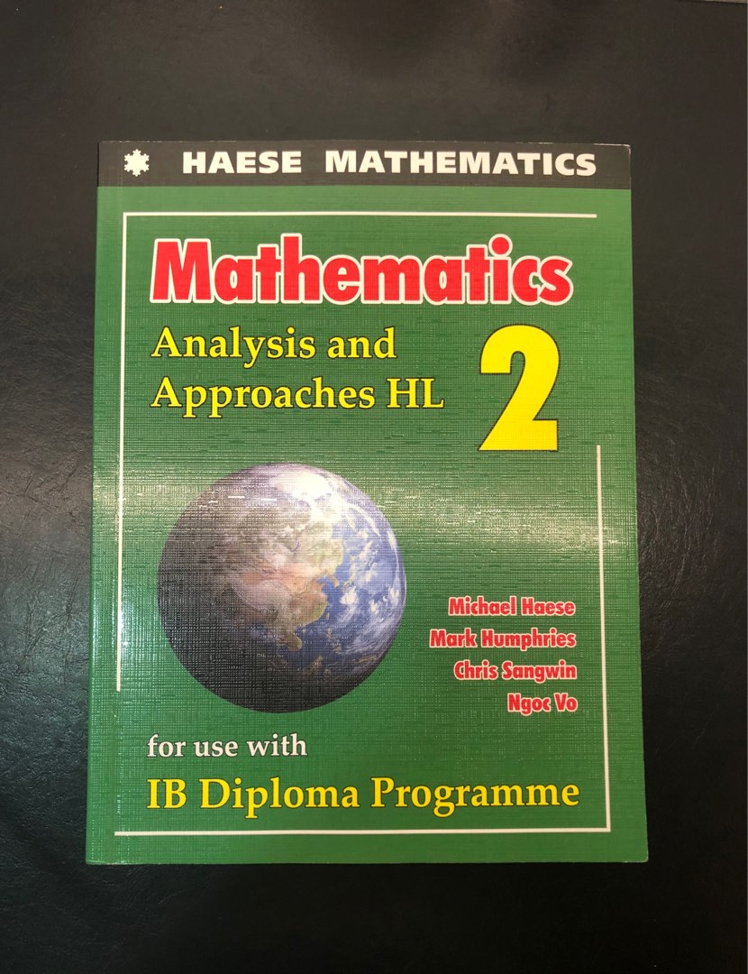 Haese Mathematics Analysis and Approaches 2, Hobbies & Toys, Books ...
