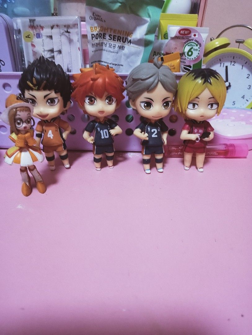 Haikyuu figures set no stand!!, Hobbies & Toys, Toys & Games on Carousell