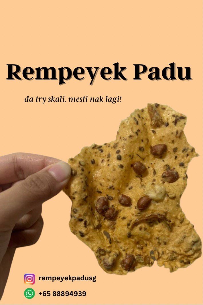 HALAL/ MUSLIM OWNED HBB REMPEYEK KACANG/ TUMPI, Food & Drinks, Packaged ...