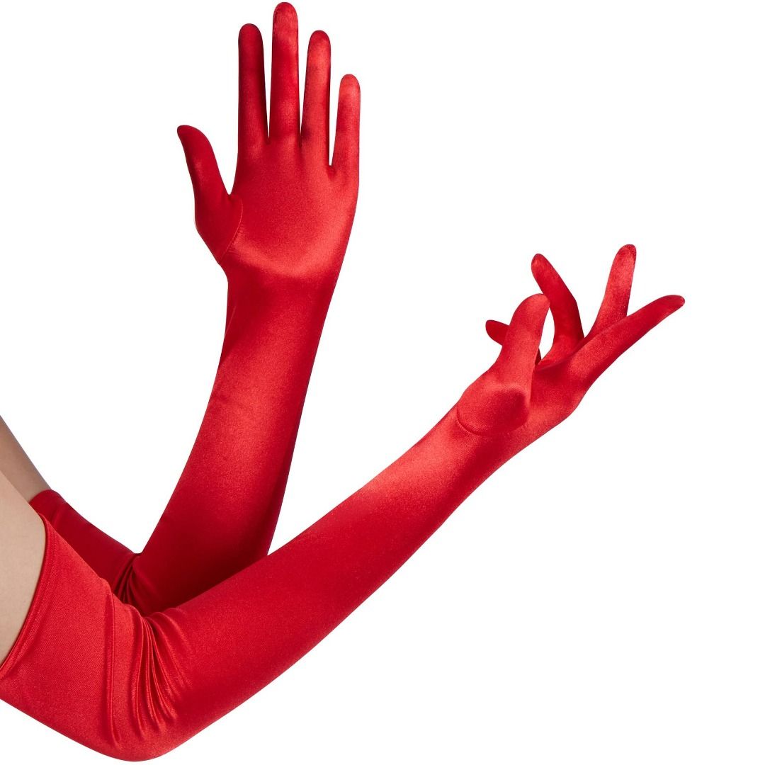 Hand Gloves Satin Evening Opera Gloves Wedding Bridal Golves, Women's ...