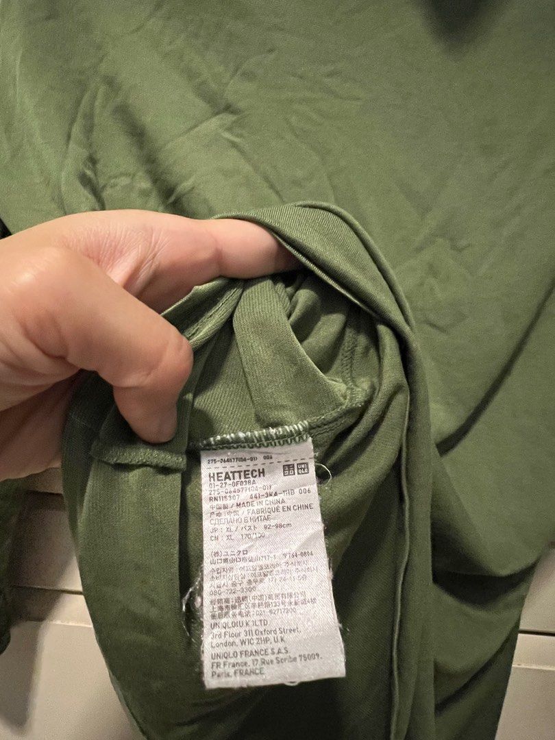 HEATTECH uniqlo top inner, Women's Fashion, Tops, Longsleeves on Carousell