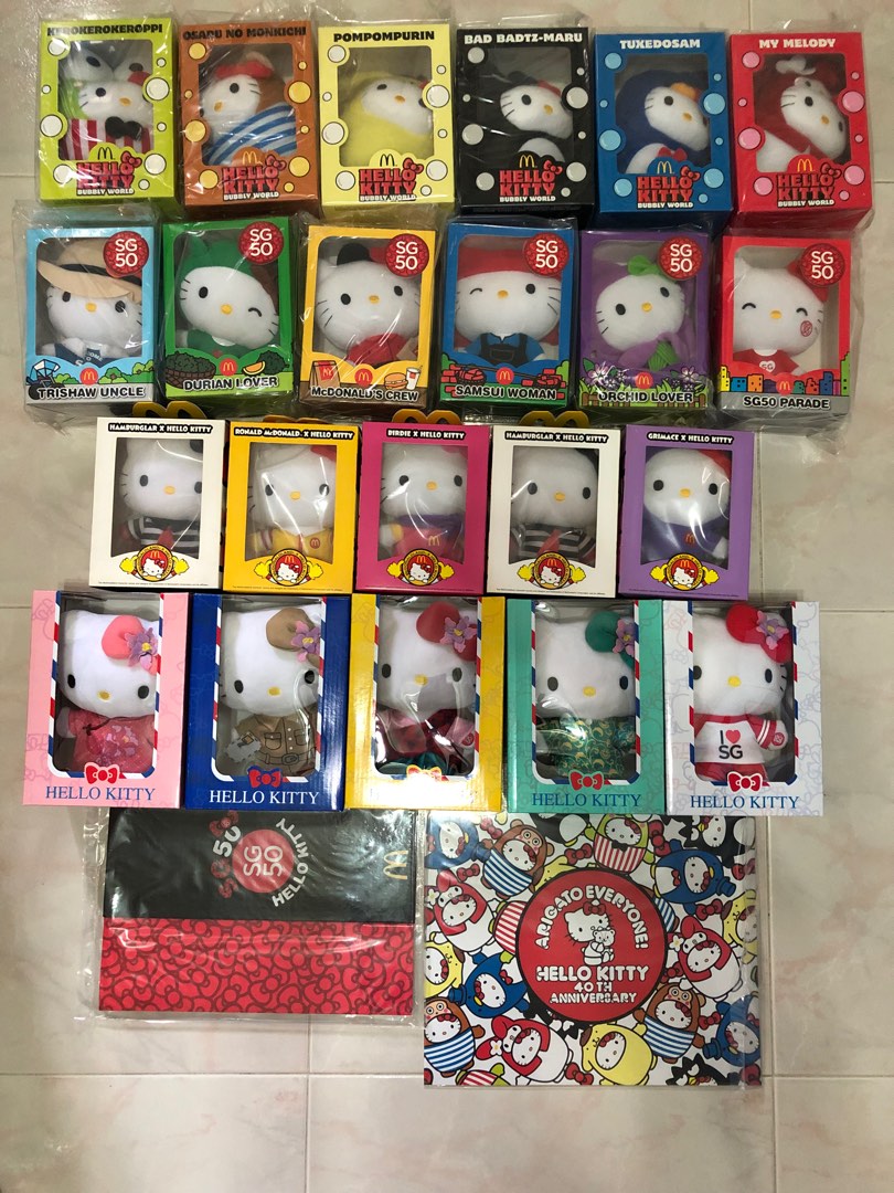 Hello Kitty collections, Hobbies & Toys, Toys & Games on Carousell