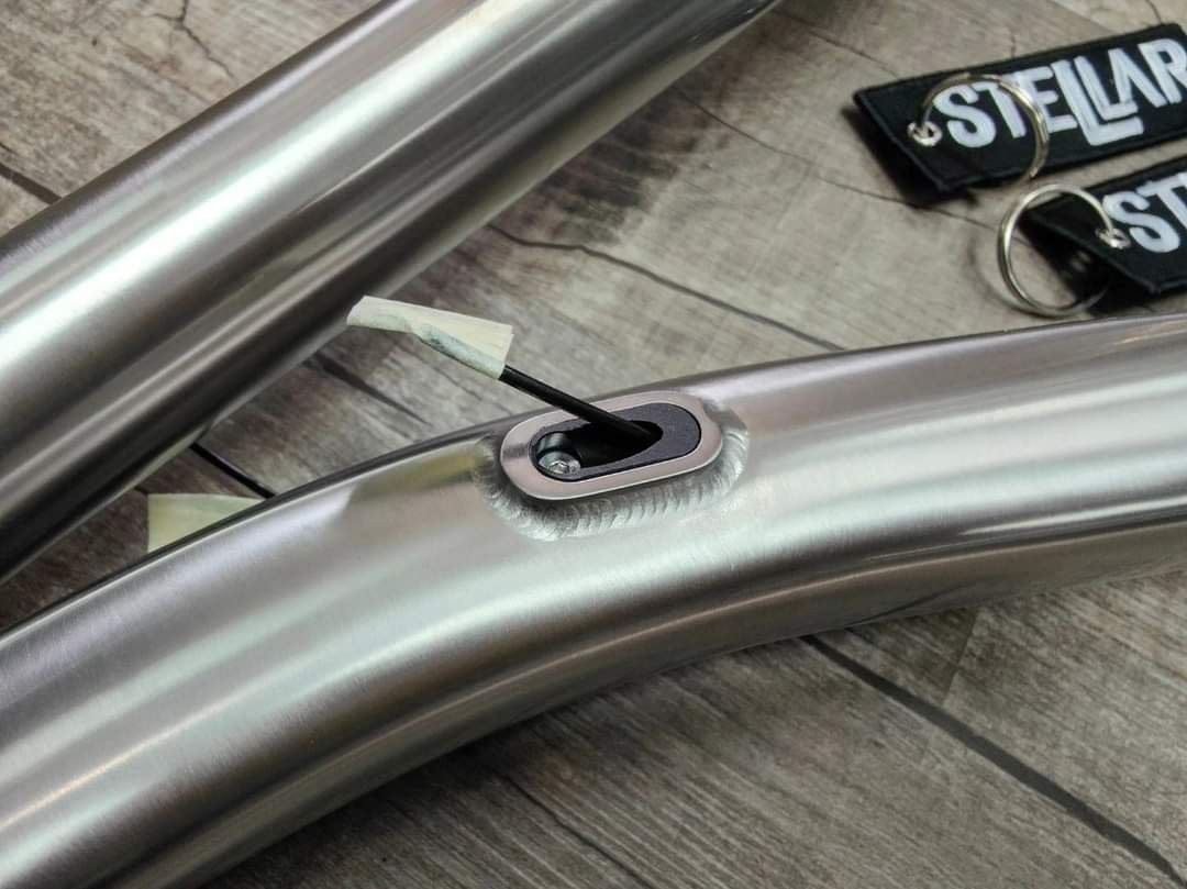 Hi Light titanium frame MTB hardtail, Sports Equipment, Bicycles ...