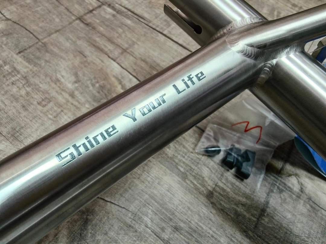 Hi Light titanium frame MTB hardtail, Sports Equipment, Bicycles ...