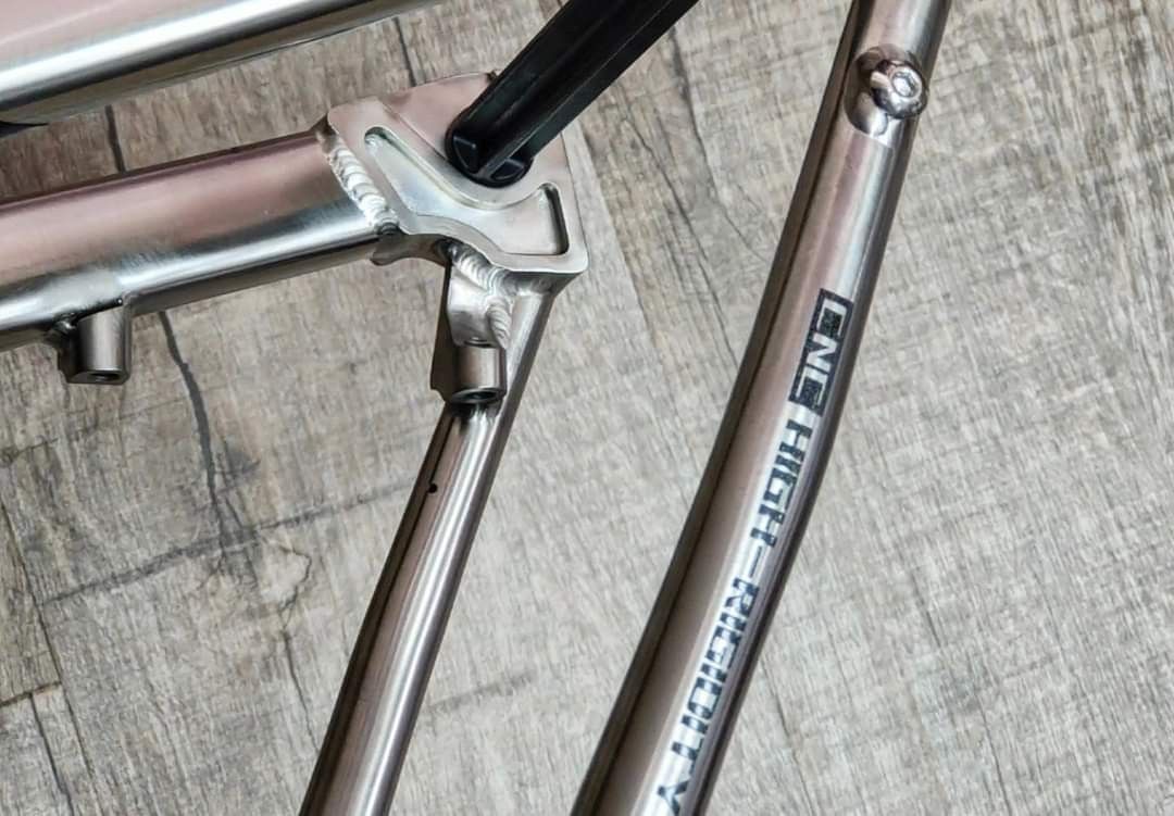 Hi Light titanium frame MTB hardtail, Sports Equipment, Bicycles ...