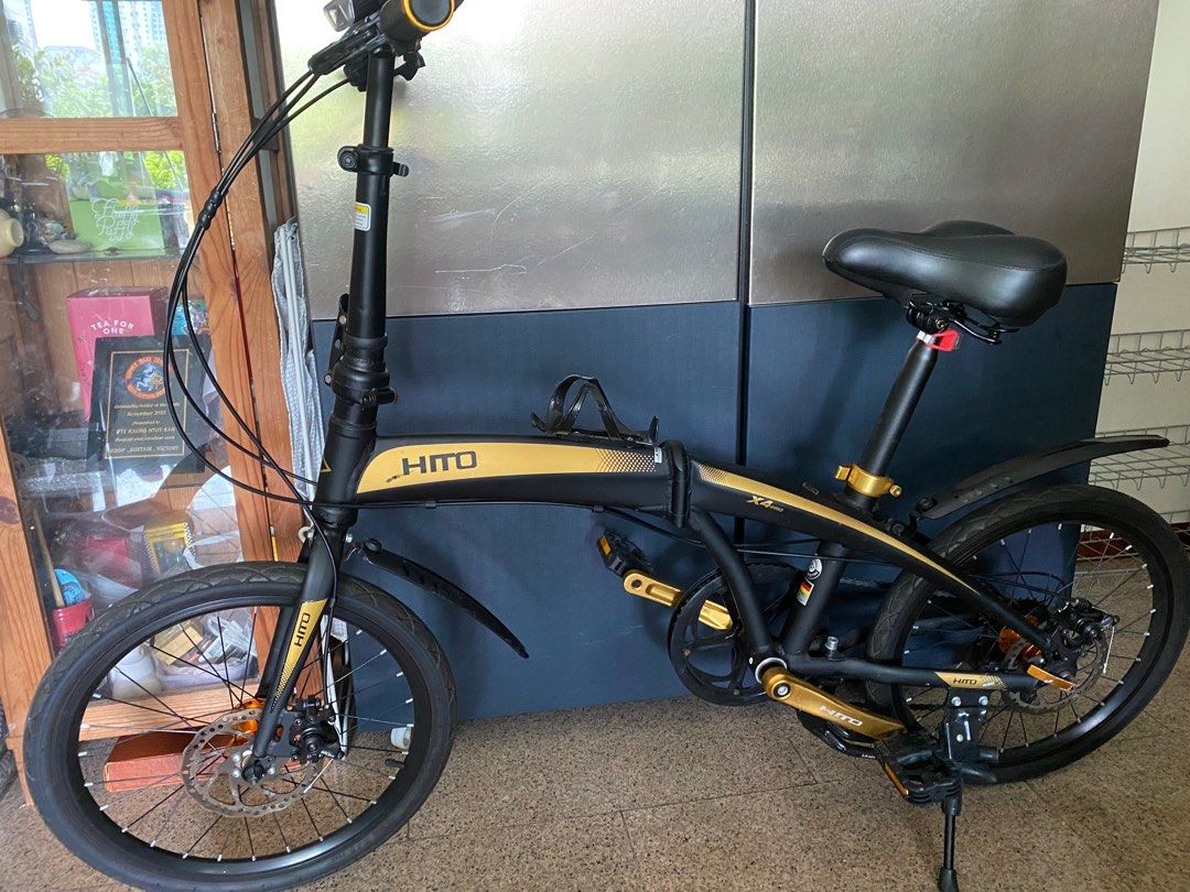Hito x4 gold edition ,20 “ foldable bicycle, Sports Equipment, Bicycles ...