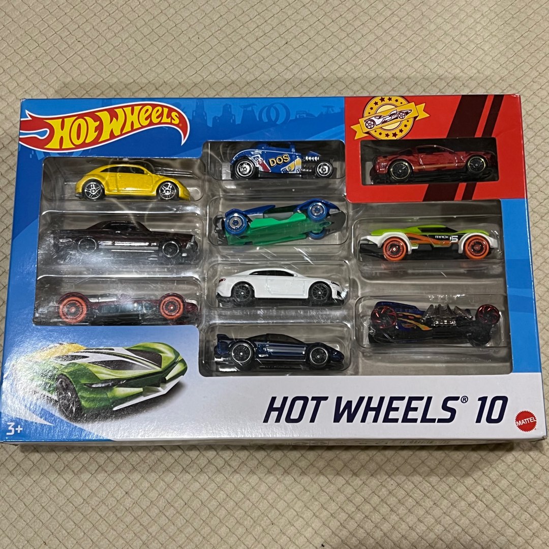 Hot Wheels 10 Cars Pack, Hobbies & Toys, Toys & Games on Carousell