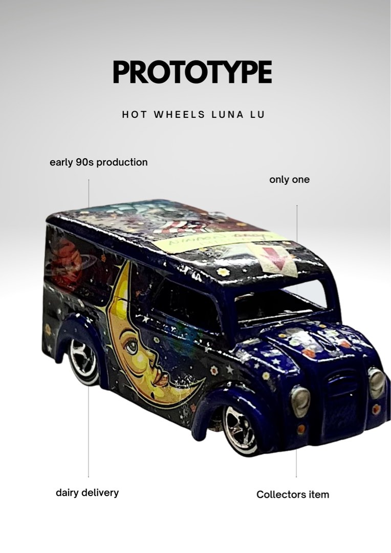 Hot Wheels Luna Lu Proto, Hobbies & Toys, Toys & Games on Carousell