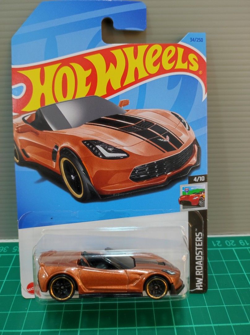 Hotwheels Corvette C7 Z06 Convertible, Hobbies & Toys, Toys & Games on Carousell