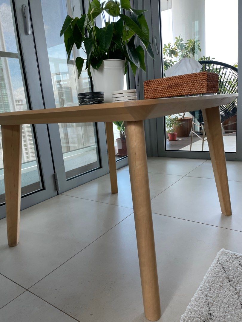Ikea Lisabo coffee table, Furniture & Home Living, Furniture, Tables ...