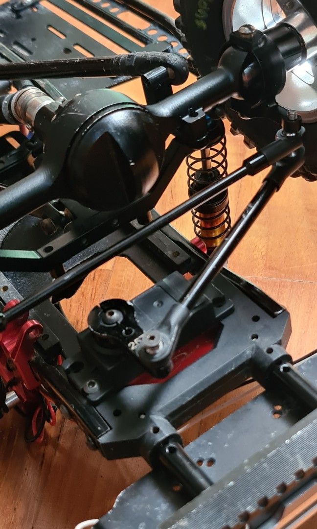 Injora SCX10 RC Crawler converted to use Clone Yota Axles, Hobbies ...