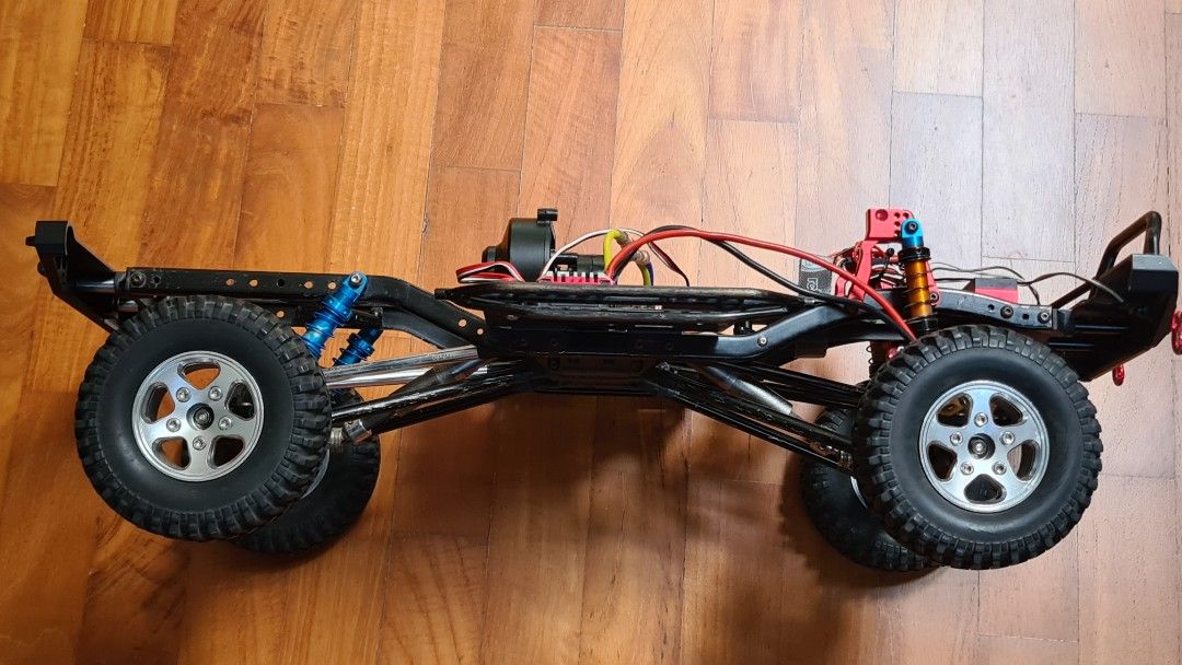 Injora SCX10 RC Crawler converted to use Clone Yota Axles, Hobbies ...
