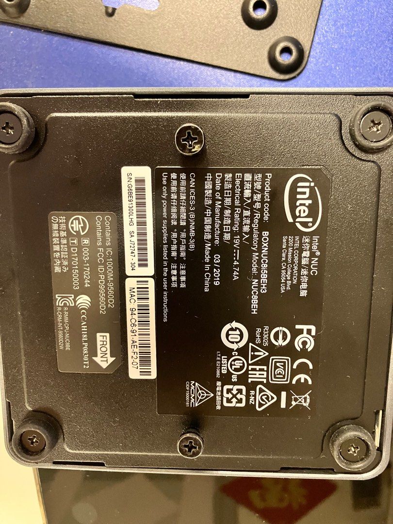 Intel NUC nuc8i5beh, 電腦＆科技, 桌上電腦 - Carousell