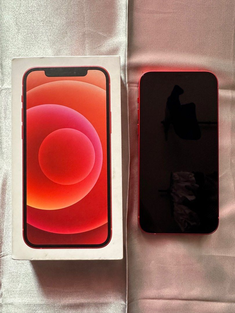 Iphone 12 64gb red factory unlocked Open for Swap, Mobile Phones ...