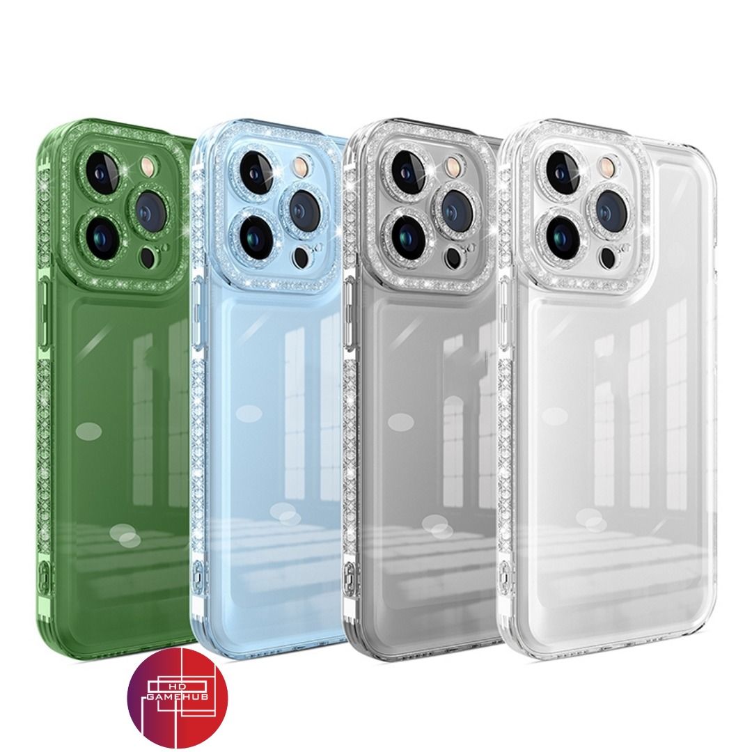 iPhone 14 Pro Max Premium Diamond Space Clear Case on Carousell