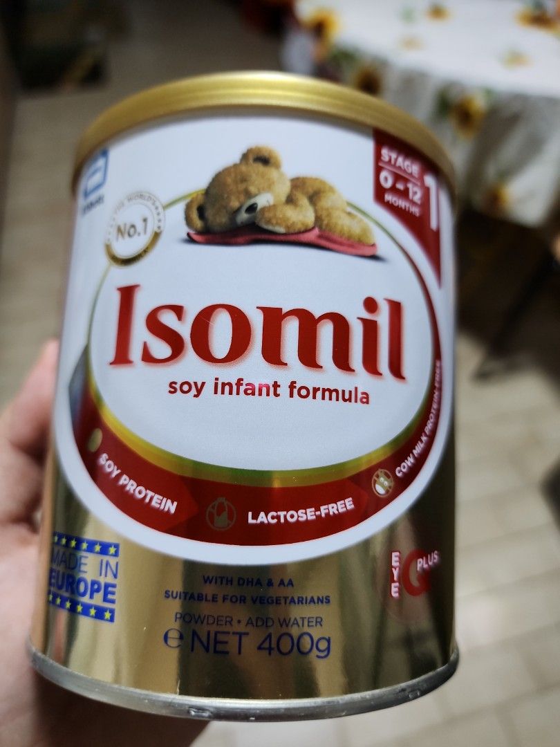 Isomil Soy Infant Formula 400g, Babies & Kids, Nursing & Feeding ...