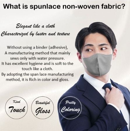 Japan Spun Mask 3D spunlace non-woven color mask (30 pcs individually ...