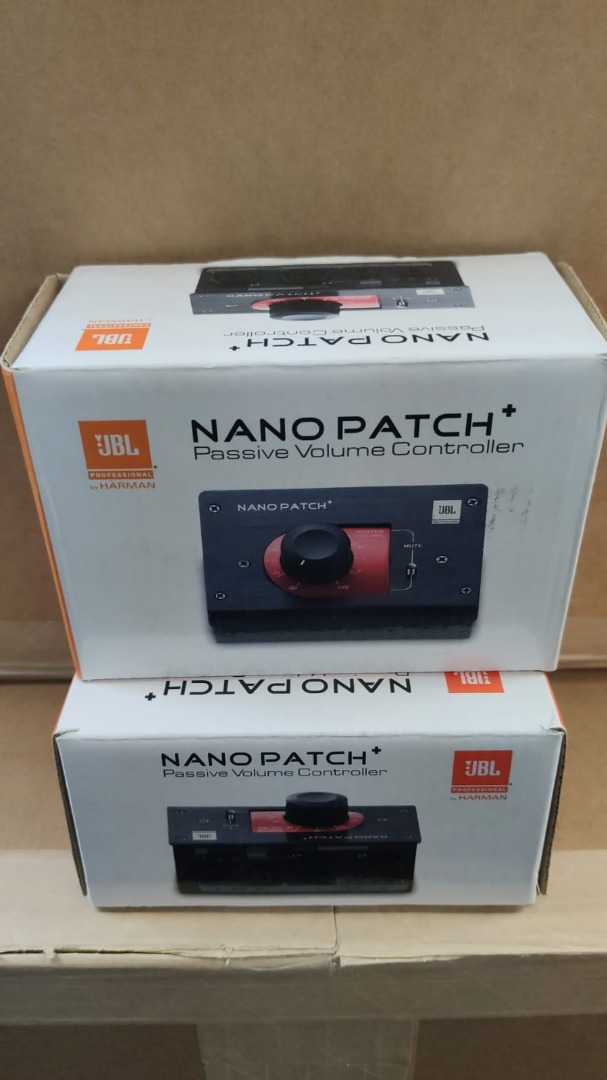 JBL Nano Patch+ Compact 2 Channel Passive Volume Controller, 音響器材, 其他音響配件及設備 - Carousell