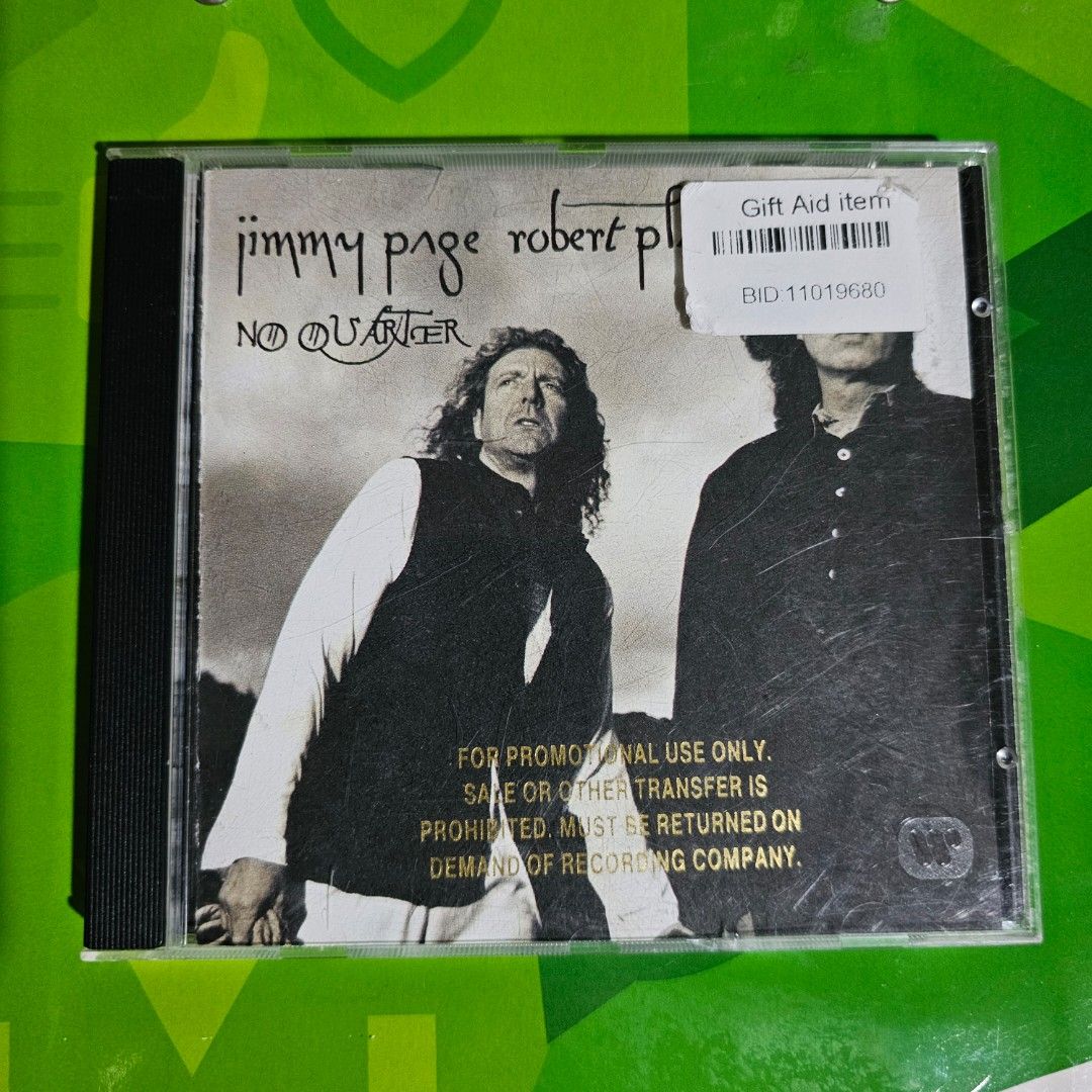 Jimmy Page and Robert Plant - No Quarter - CD VG, Hobbies & Toys, Music & Media, CDs & DVDs on ...