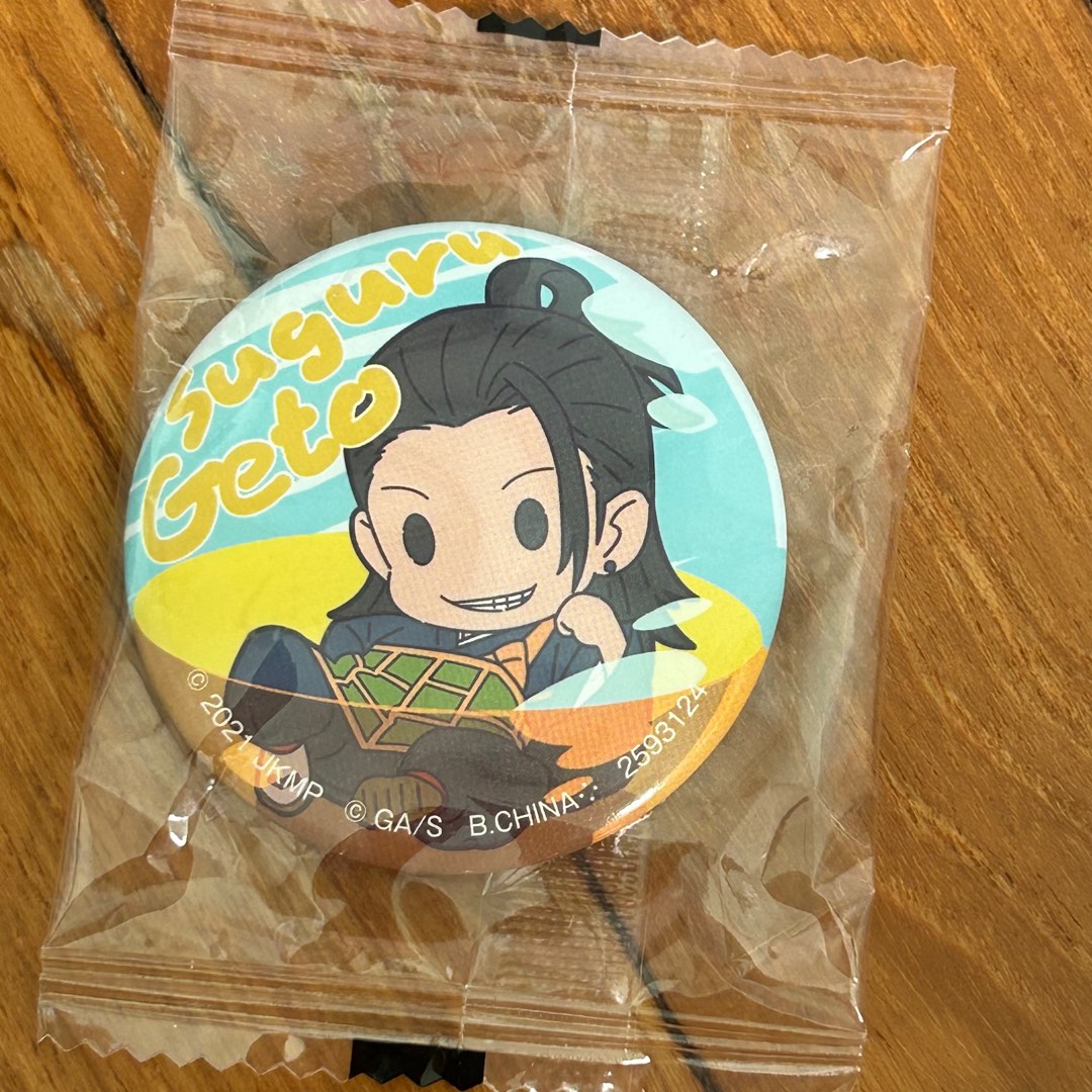 JJK Suguru Geto Pin Badge, Hobbies & Toys, Memorabilia & Collectibles ...